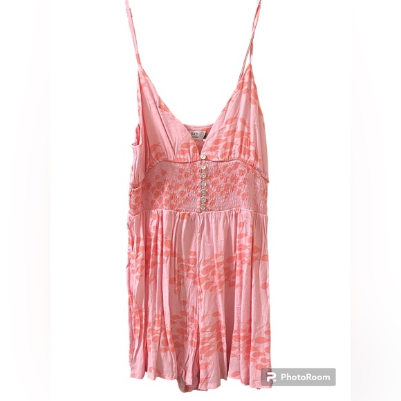 Fighting Eel | Dresses | Ava Sky Romper Layla Bellini Fish Print | Poshmark